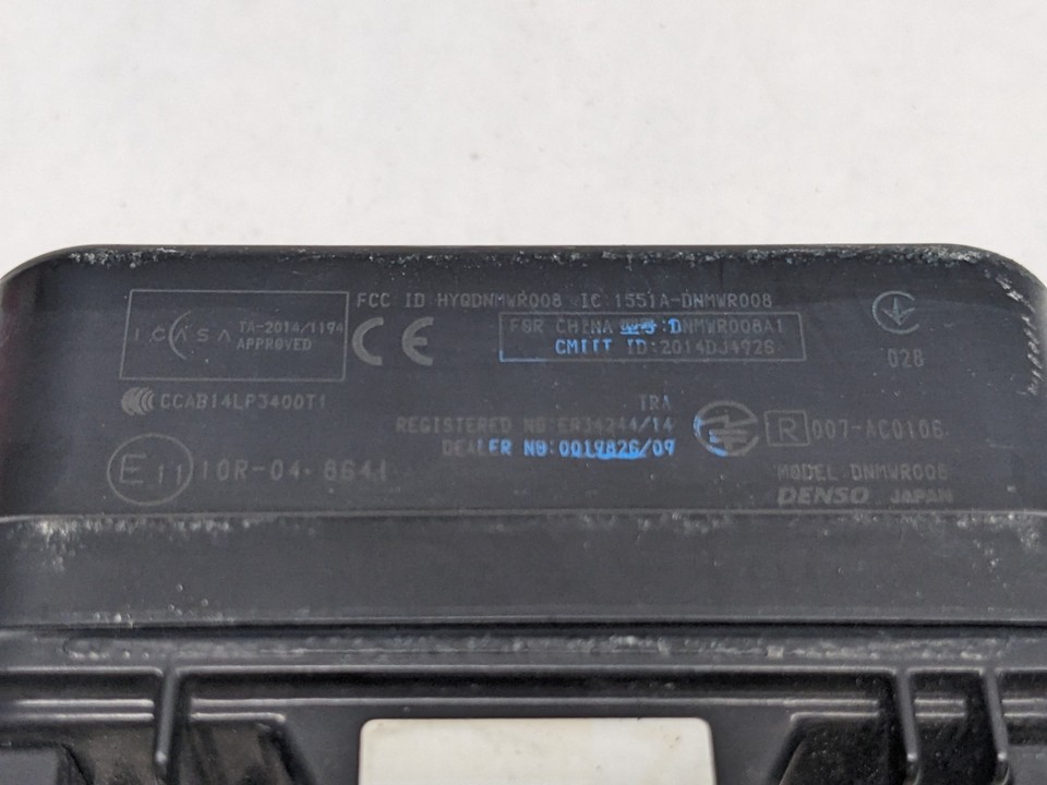 Toyota RAV4 Adaptive Cruise Distance Sensor Radar 2016 - 2018 88210 ...