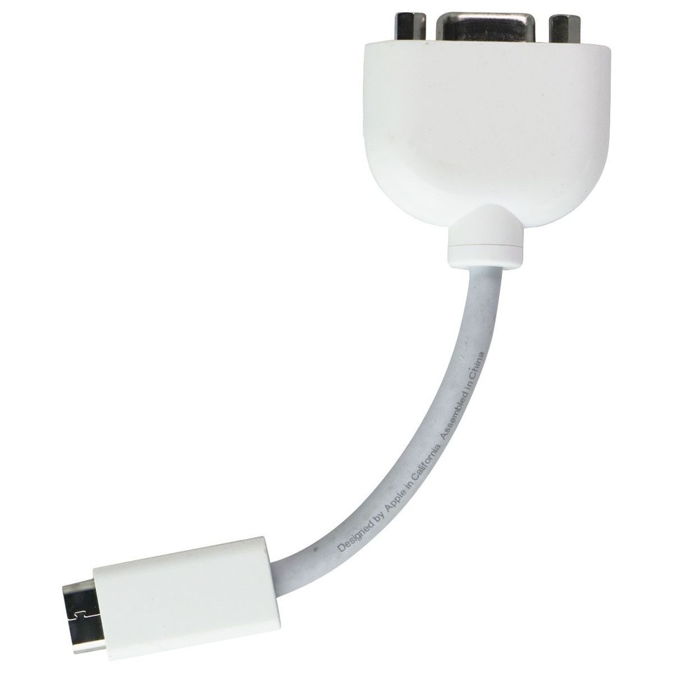 Apple OEM Video Adapter (Mini-DVI) to VGA - White (M9320G/A) | eBay