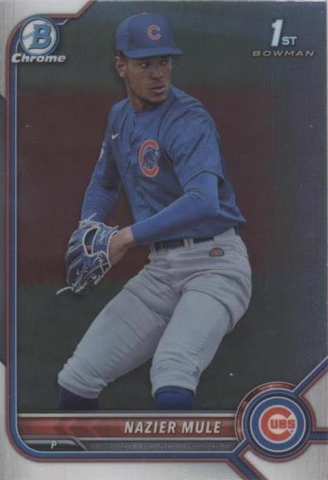 2022 Bowman Draft - Chrome Nazier Mule #BDC-77 (RC) for sale online | eBay