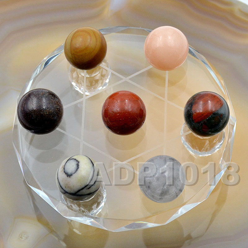 16mm Natural Gemstone Round Ball Crystal Healing Sphere Rock Stones ...