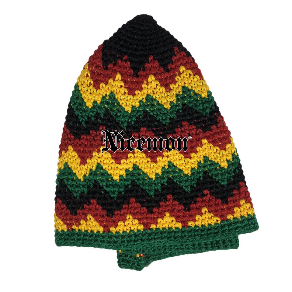 Skullcap Skull Cap Kufi Rasta Surfer Reggae Jamaica Handmade 100% ...