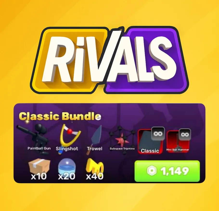 🔥 [NEW] ROBLOX RIVALS 🎮 LOWEST PRICES 💰 ALL BUNDLES 🔓 KEYS & SKINS 🚀 ...