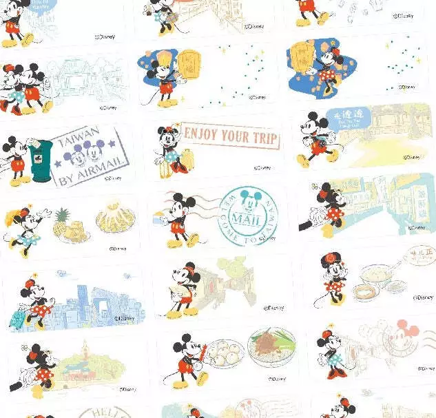 Mickey Mouse Name Stickers