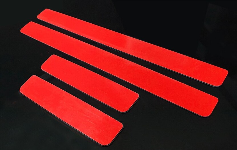 Metal Door Scuff Molding Plate 4PC For 2020~2021 Kia K5 Optima (Black ...