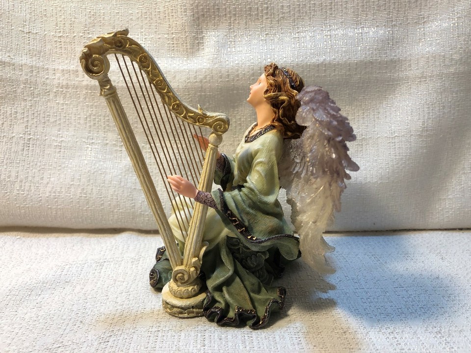 Boyds Bear Charming Angels Aria Guaridan Angel Of Harmony 2E Figurine ...