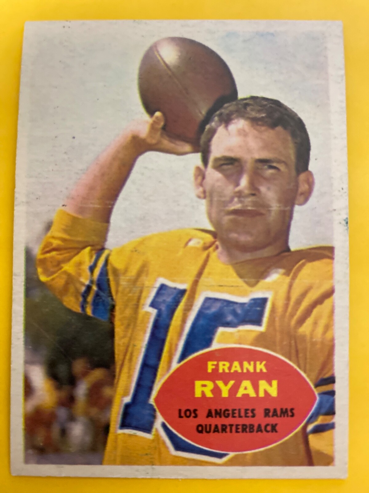 1960 Topps Football #73 Bill Triplett NM/MT | eBay