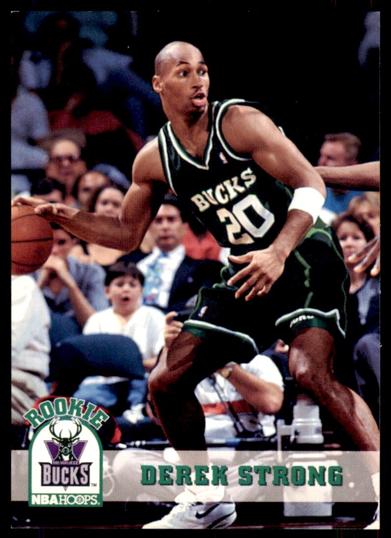 1993-94 NBA Hoops Derek Strong Basketball Cards #127 | eBay