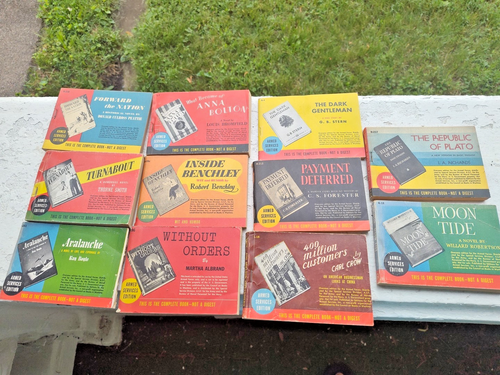 Lot of 11 Armed Services Editions Books | eBay