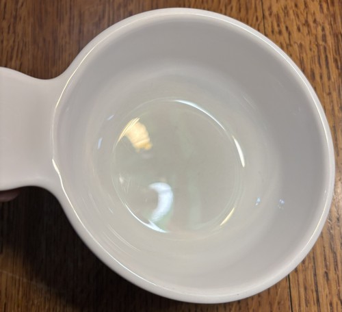 Vintage Corning Ware USA 150 B Grab-It 13.5 oz. (.4 L) All White Tab ...