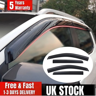 🔥External Wind Deflectors For Ford Ranger 2023-2026 XLT Tremor Raptor ...