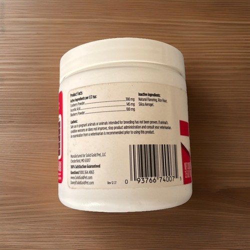 Solid Gold Berry Balance Nutritional Supplement Healthy urinary tract ...