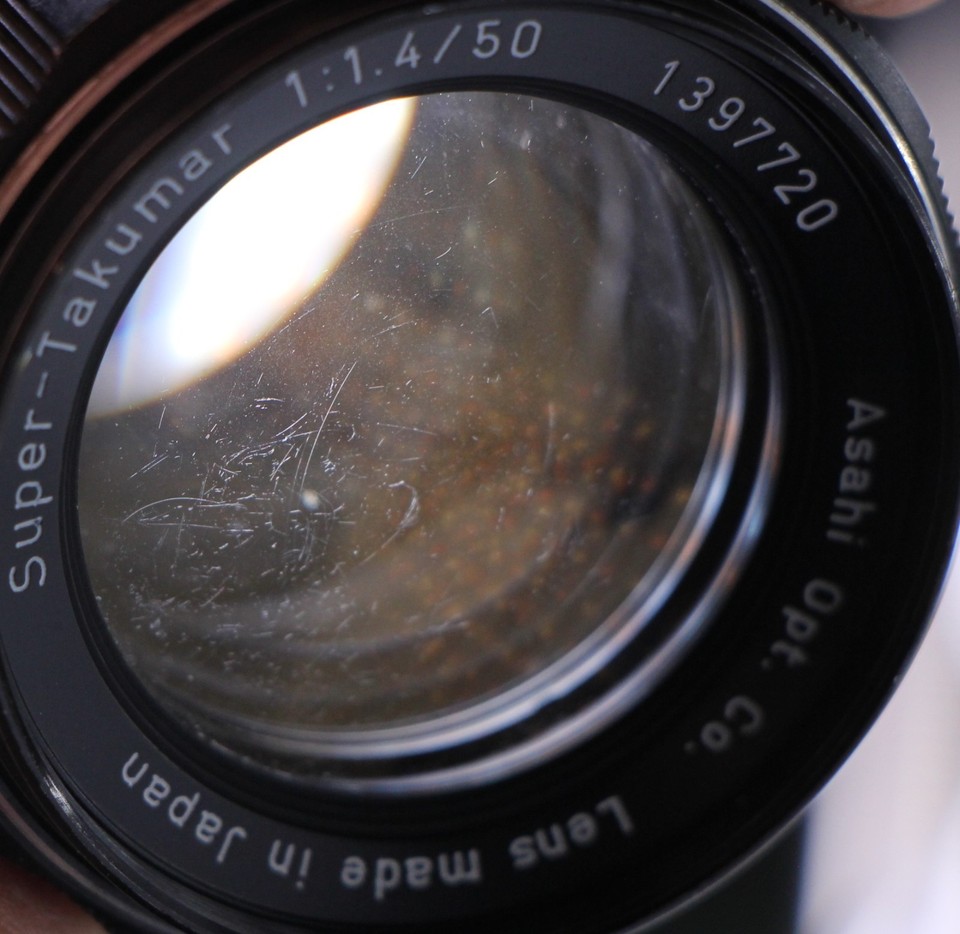 Super Takumar 8 Elements 50mm f1.4 Asahi Opt M42 Pentax Lens 50/1.4 as ...