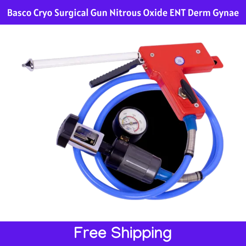 Basco Cryo Surgical Gun Nitrous Oxide ENT Derm Gynae – Free Shipping | eBay
