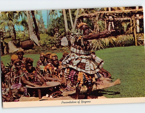 Postcard Presentation of Yagona Beachcomber Hotel Deuba Fiji | eBay