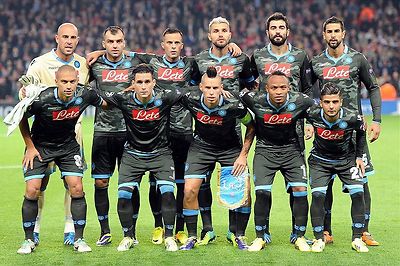 NAPOLI FOOTBALL TEAM PHOTO 2013-14 SEASON | eBay