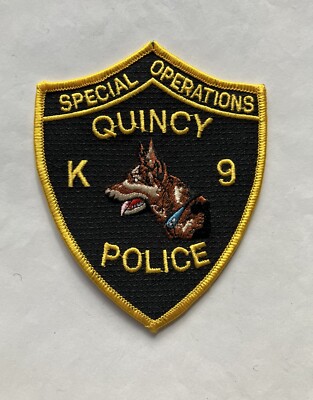Obsolete Quincy Police Special Operations K-9 Unit patch, Massachusetts ...