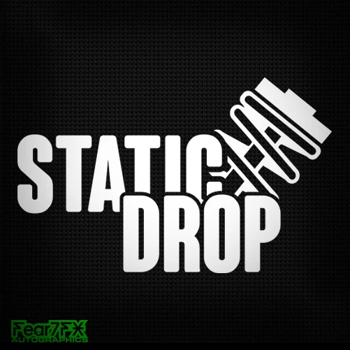Static Drop Sticker