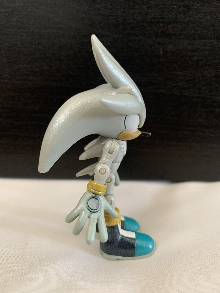 Jazwares Silver Metallic Paint Sonic The Hedgehog 3 inch Action Figure ...