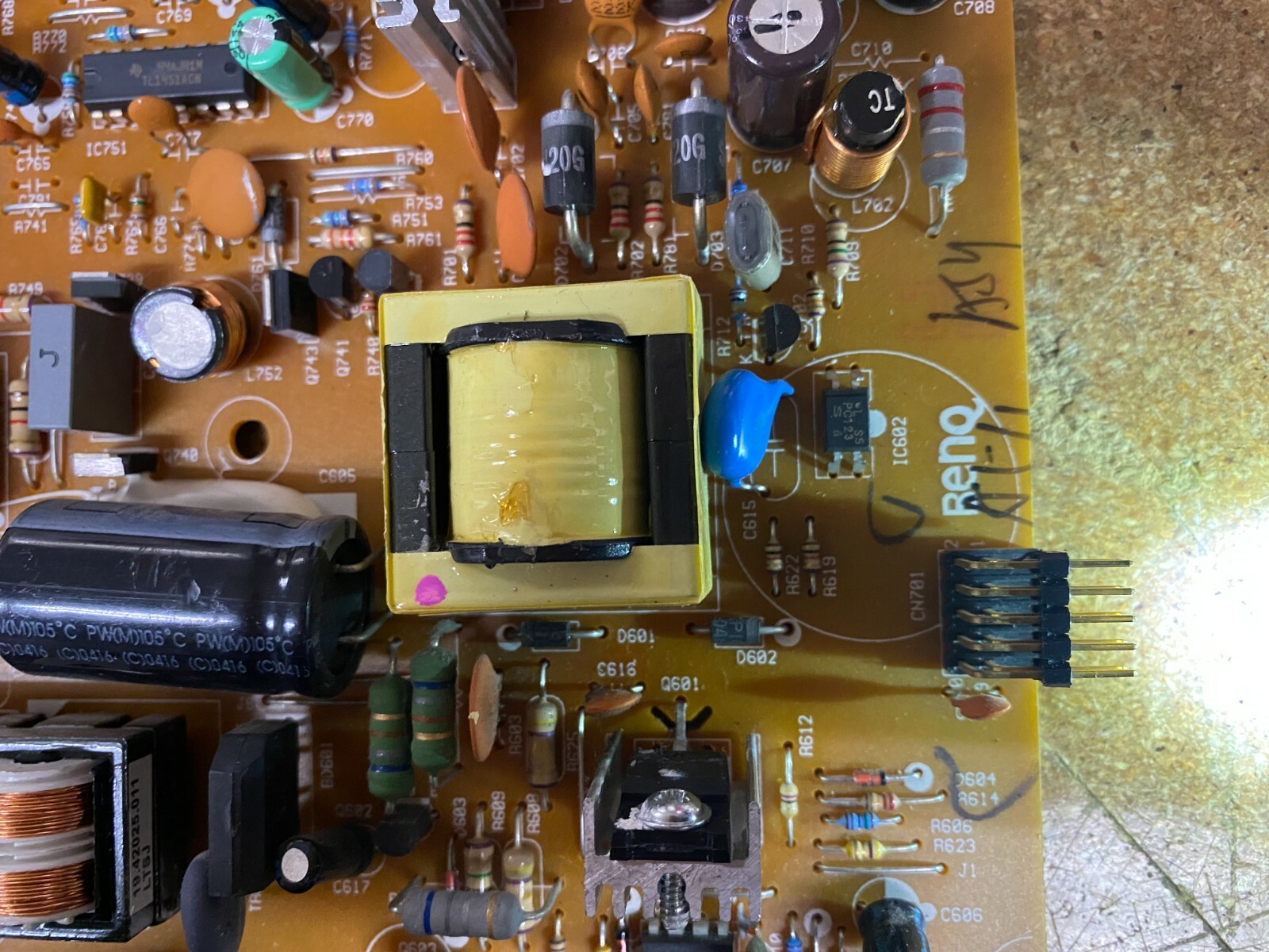 Genuine Dell E178FPV 17" Monitor Power Supply Board | eBay