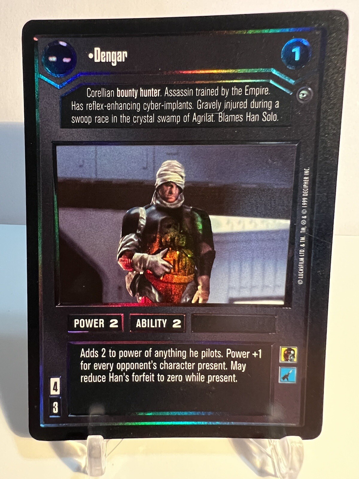 Star Wars CCG - Reflections I - Dengar - DS VRF Very Rare Foil | eBay
