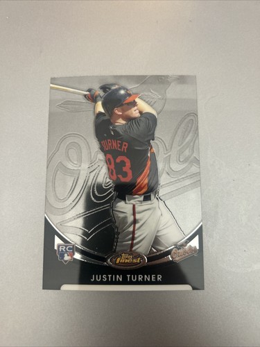 2010 Topps Finest - #135 Justin Turner (RC) Baseball Card 8SS | eBay