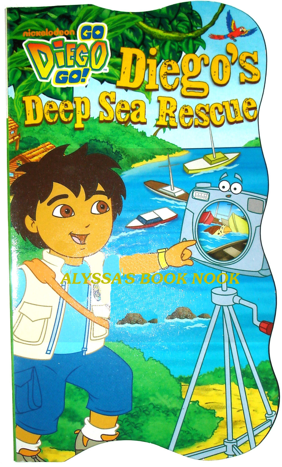 NICK JR'S GO DIEGO GO ~DEEP SEA RESCUE~ BOARD BOOK | eBay UK