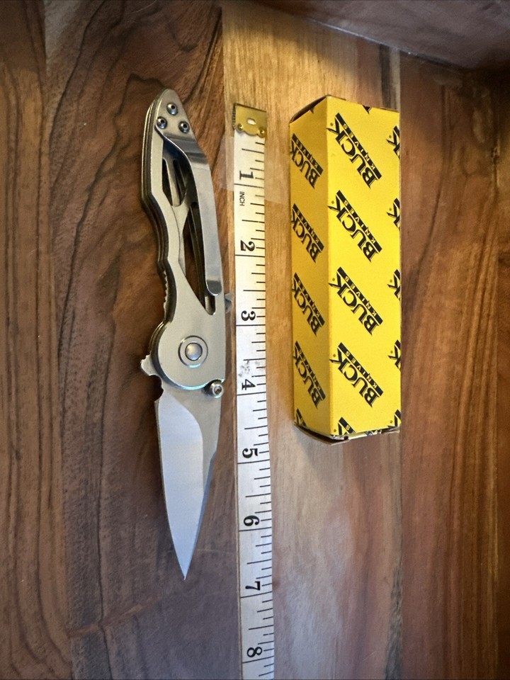 Buck USA 290 Rush Assisted Open Folding Knife | eBay