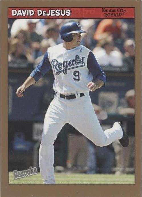 2006 Topps Bazooka - David DeJesus #39 Gold Chunks for sale online | eBay