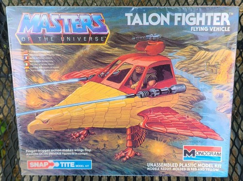 Masters of the Universe TALON FIGHTER Flying Vehicle Unassembled Model ...
