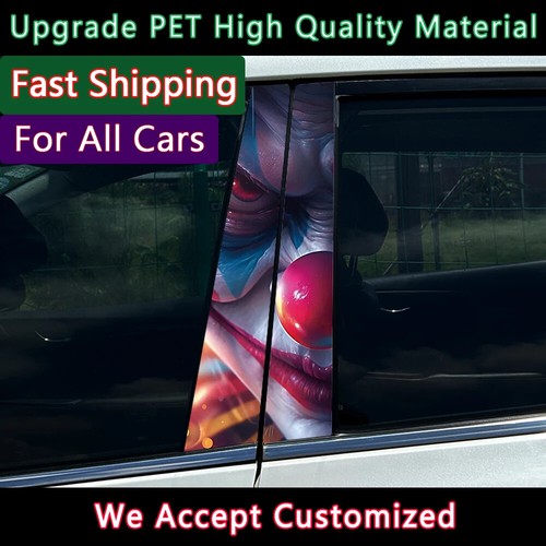 2X Graffiti Joker Car B Door Pillar Decals Center Column Sticker | eBay