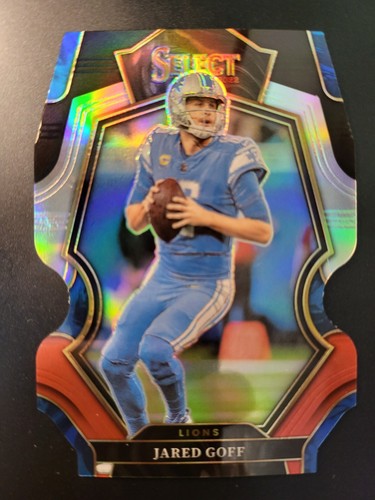 2022 Select Jared Goff Premier DIE CUT HOLO PRIZM card #134 | eBay