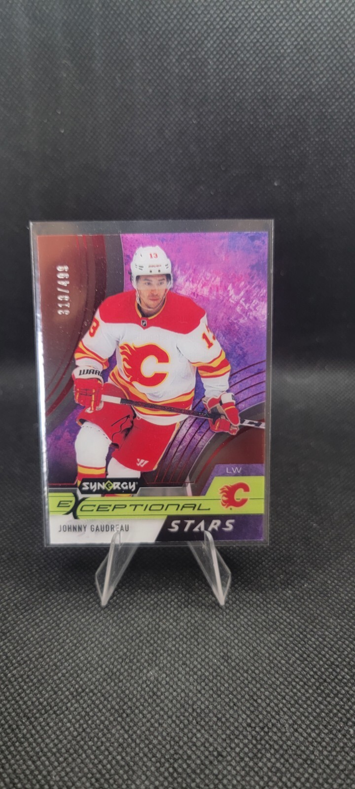 Johnny Gaudreau 2021-22 Upper Deck Synergy Exceptional Stars/499 #ES-GA | eBay