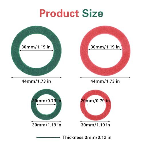 40Pieces Car Battery Terminal Protector Anti Corrosion Washers,Felt ...