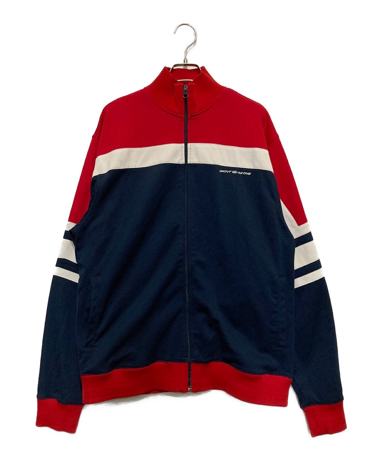 DKNY Track Jacket Red× Navy - Gem