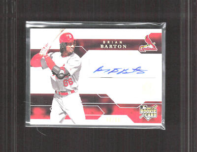 2008 SP Authentic: Gold #105 Brian Barton #/50 | eBay