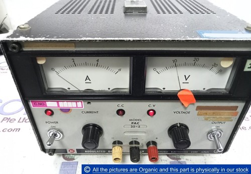 PAC 35-5 Analog Regulated DC Power Supply 0-35V 5A PAC355 Lab PSU #T4 | eBay