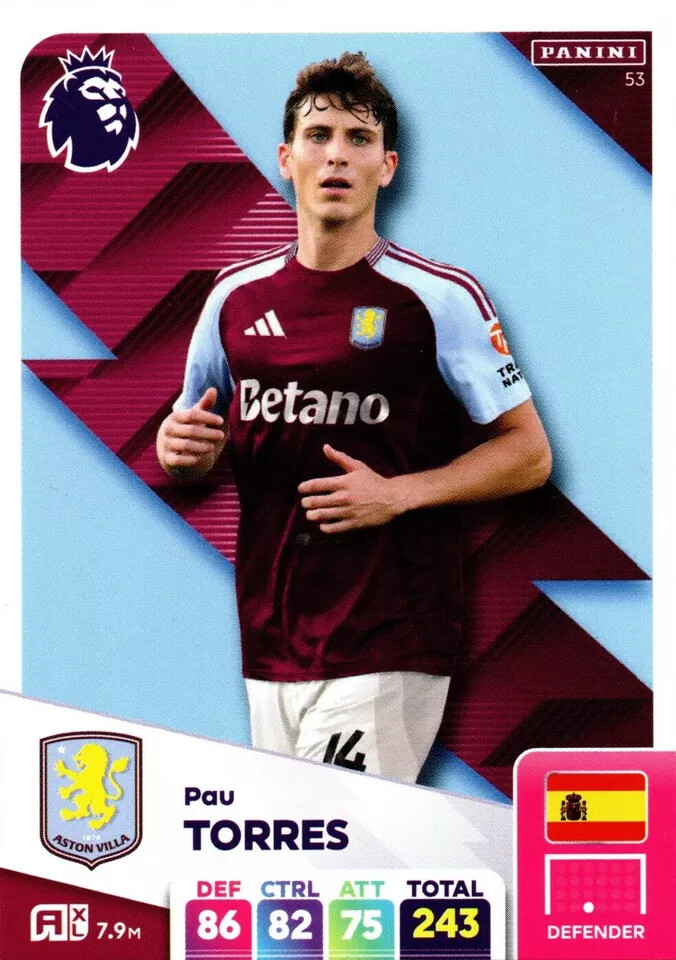 Panini Premier League Adrenalyn XL 2024 2025 24 25 Base Team Cards #10 ...