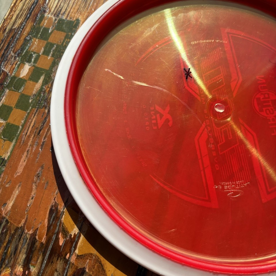 Latitude 64 Opto-G 2K Line Fuji First Run OOP 1st Red Disc Golf ...