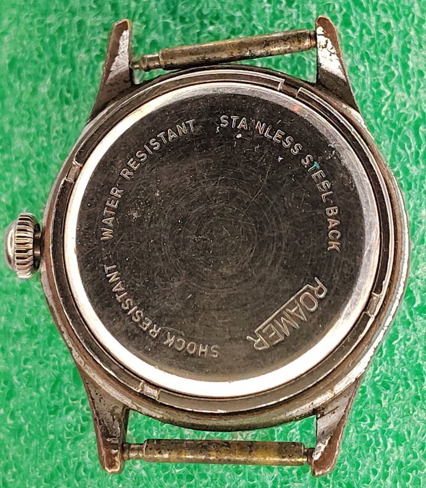 C1353 mens Vintage Roamer Military Field Manual ST 372 Movement Watch Parts Lot | eBay