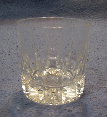 Atlantis Crystal Lisbon Pattern Old Fashioned Glass Cut Base 3 3/8 ...