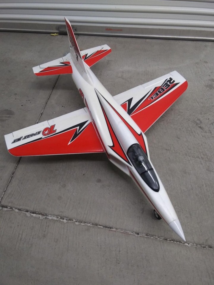 RC FREEWING REBEL V2 70mm EDF SPORT JET (PNP) | eBay