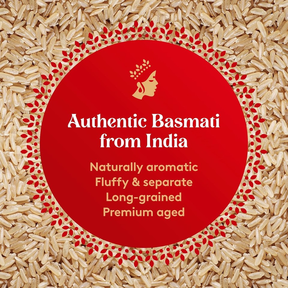 Royal - Authentic Basmati Brown Rice Whole Grain, 10 Pound (Pack of 1 ...