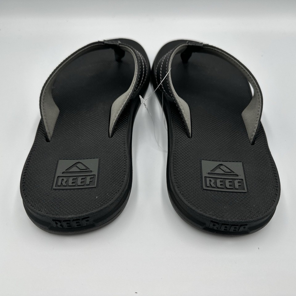REEF Element TQT Men's Flip Flop Sandals - Bottle Opener - Black | eBay