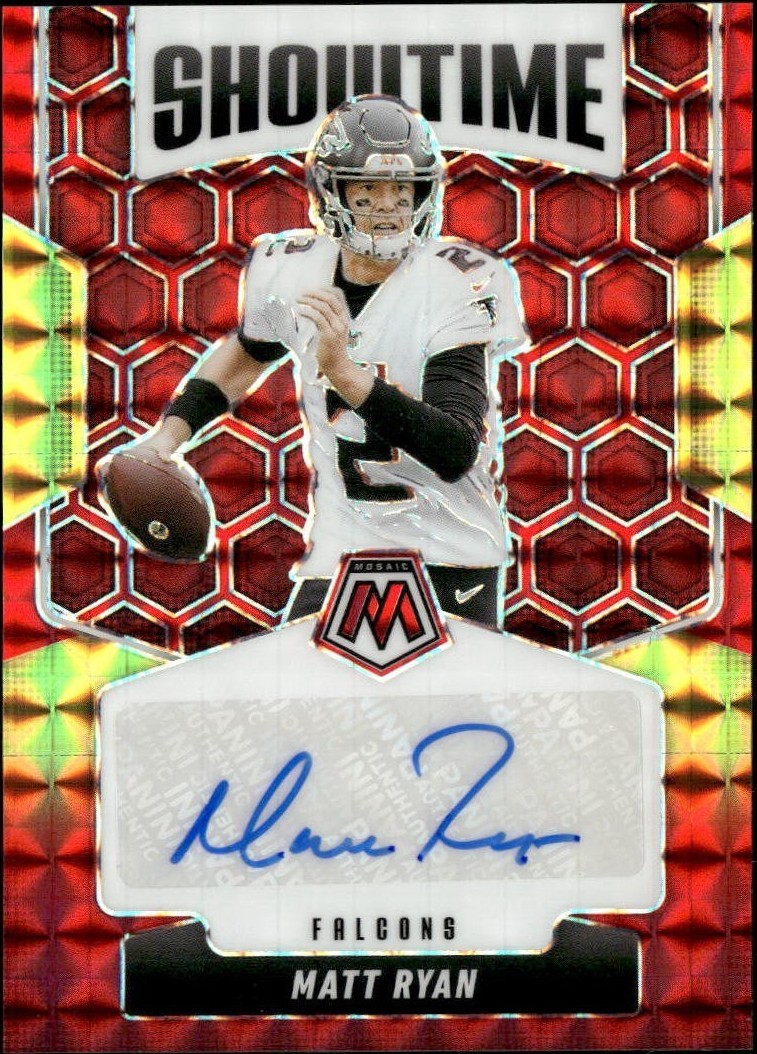 2025 Panini Mosaic - Showtime Signatures Matt Ryan #SOS-MAT (AU) for ...