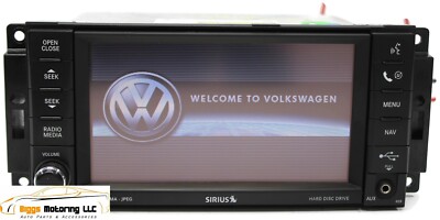 2009-2011 VW Routan RER MyGig HIGH Speed Navigation Radio Cd Player ...