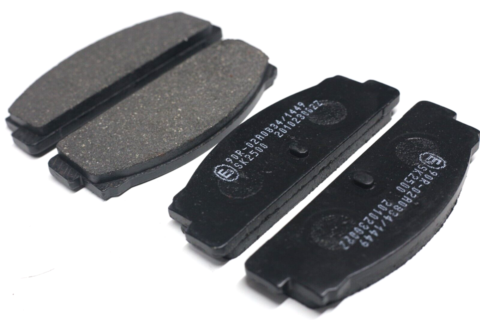 4x Classic Fiat 124 125 131 X1/9 Rear Brake Disc Pads Kit Made in Italy ...