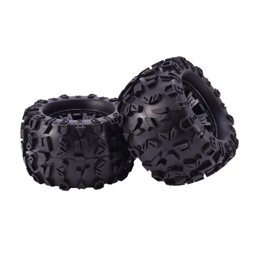 2pcs Racing 17mm HEX 170mm Wheels Tires for Redcat HPI FLUX HSP 1/8 ...