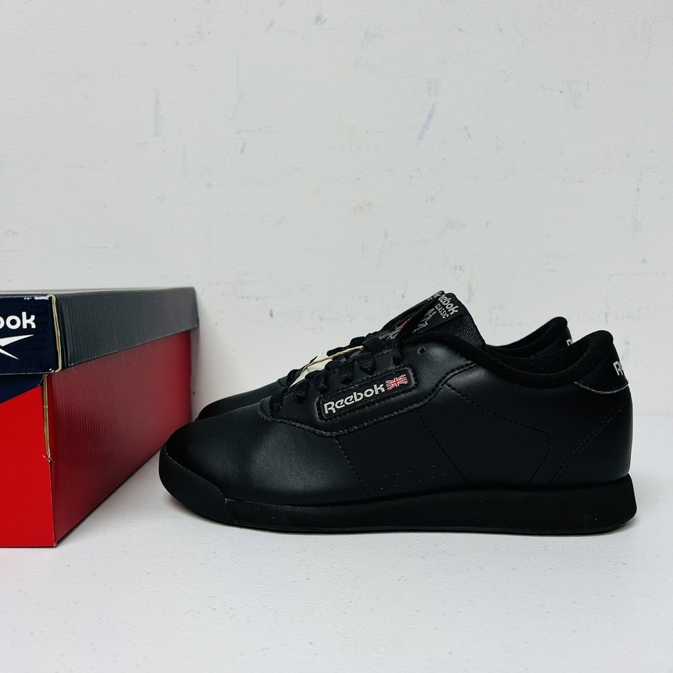 Reebok Classic Princess Women's Sneakers Athletic Shoe Black Trainers ...