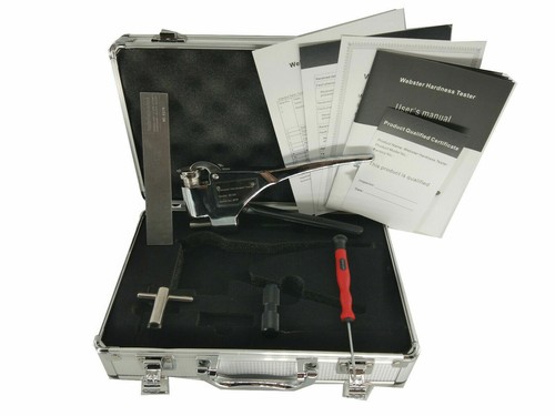 W-20 Webster Hardness Tester Gauge for Aluminium Alloy Profiles Tubings ...