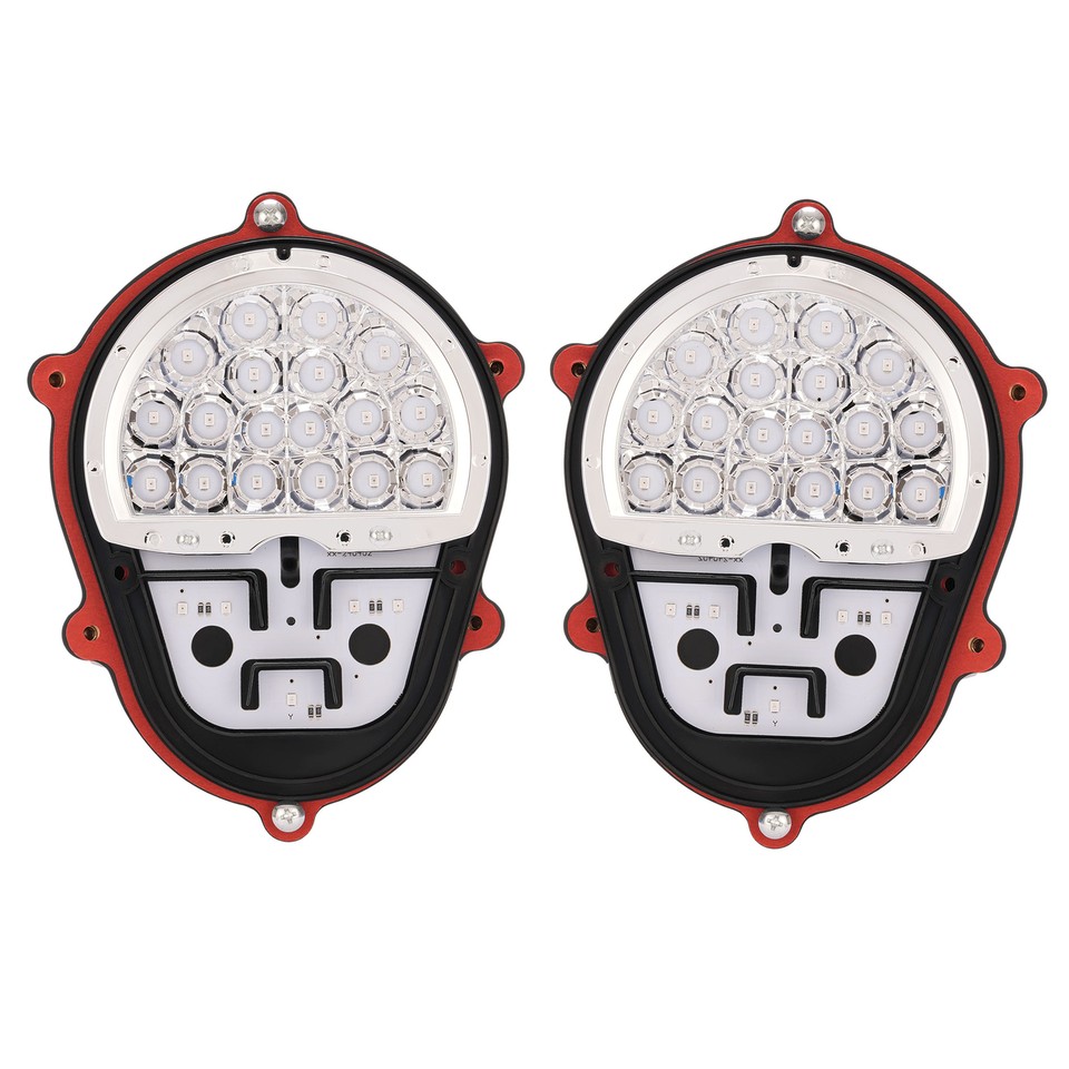 2PCS New For Humvee M998 M35 Black LED Rear Stop Tail Lights Brake ...